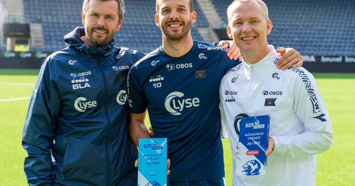 Månedens trener og spiller til Viking / Viking